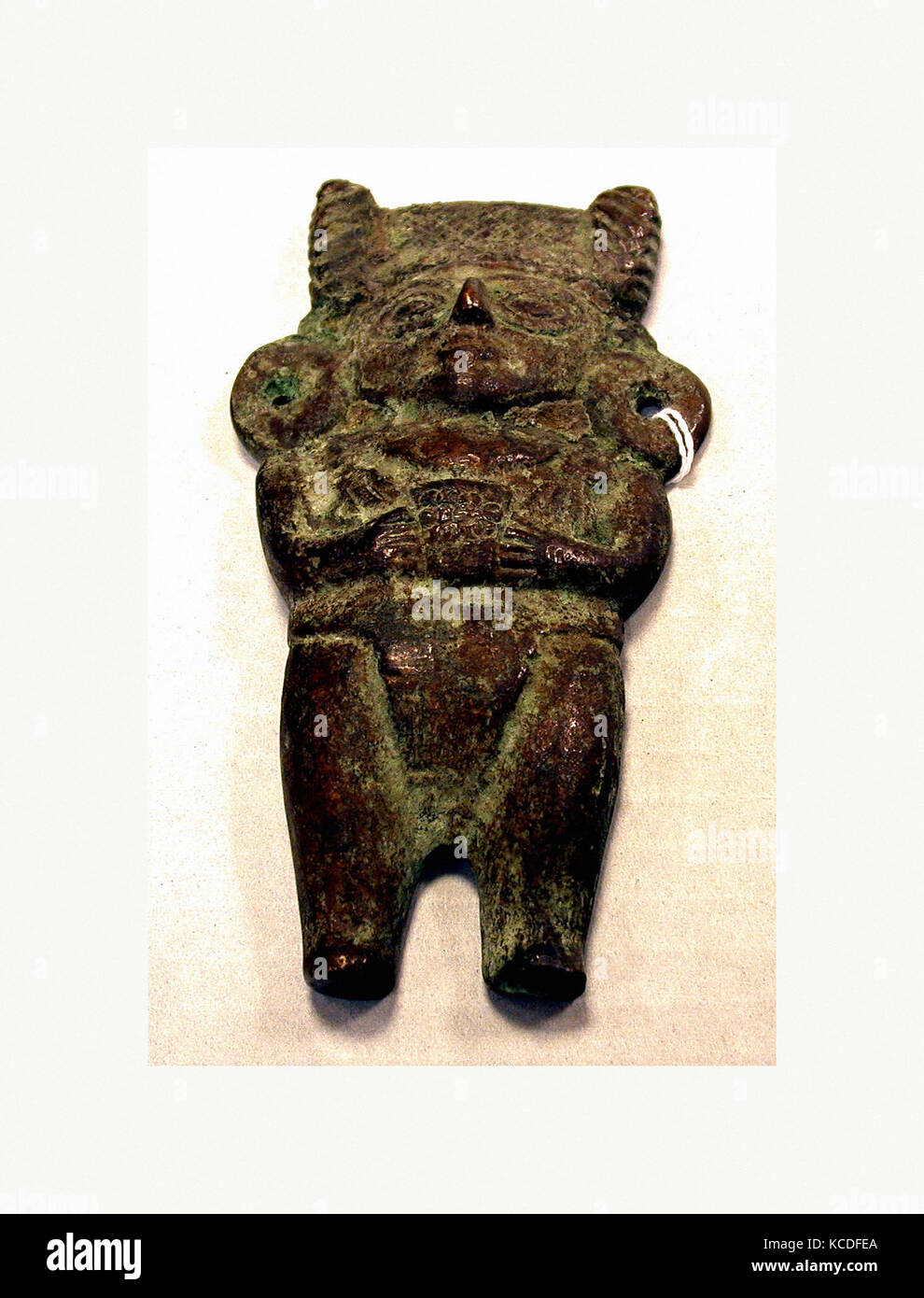 Cast Bronze Figure Ornament, A.D. 900–1470, Peru, Peruvian, Bronze ...