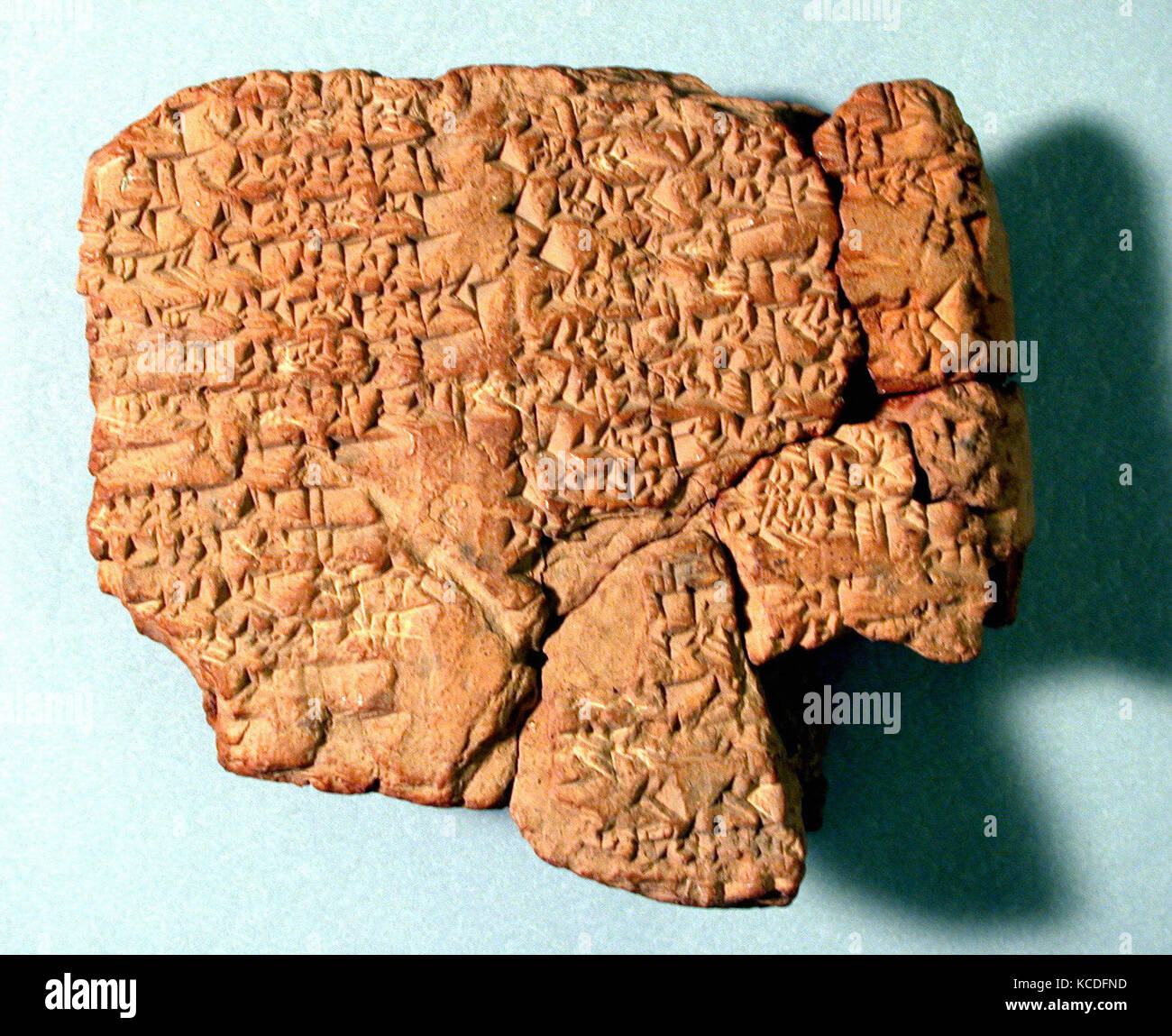 Cuneiform tablet: unidentified balag, ca. 2nd–1st century B.C Stock ...