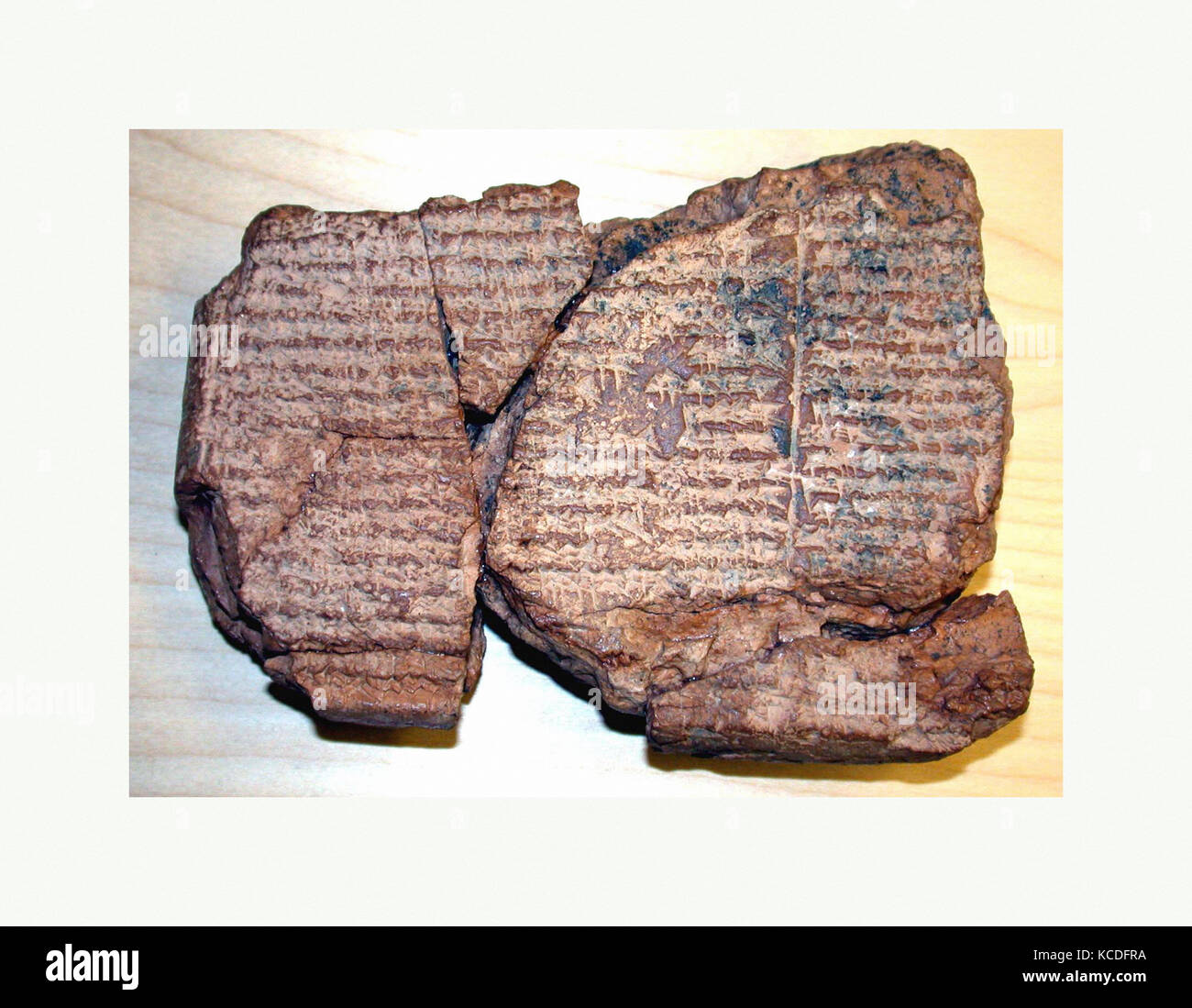 Cuneiform tablet: Utukku lemnutu, tablet 12, ca. late 1st millennium B ...