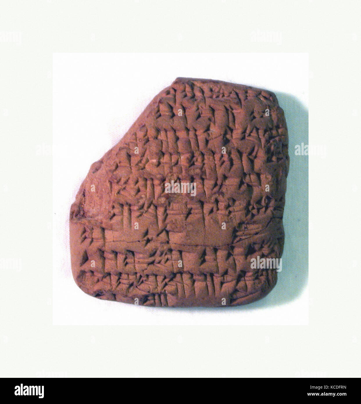 Cuneiform tablet: private letter, ca. 17th–16th century B.C Stock Photo ...