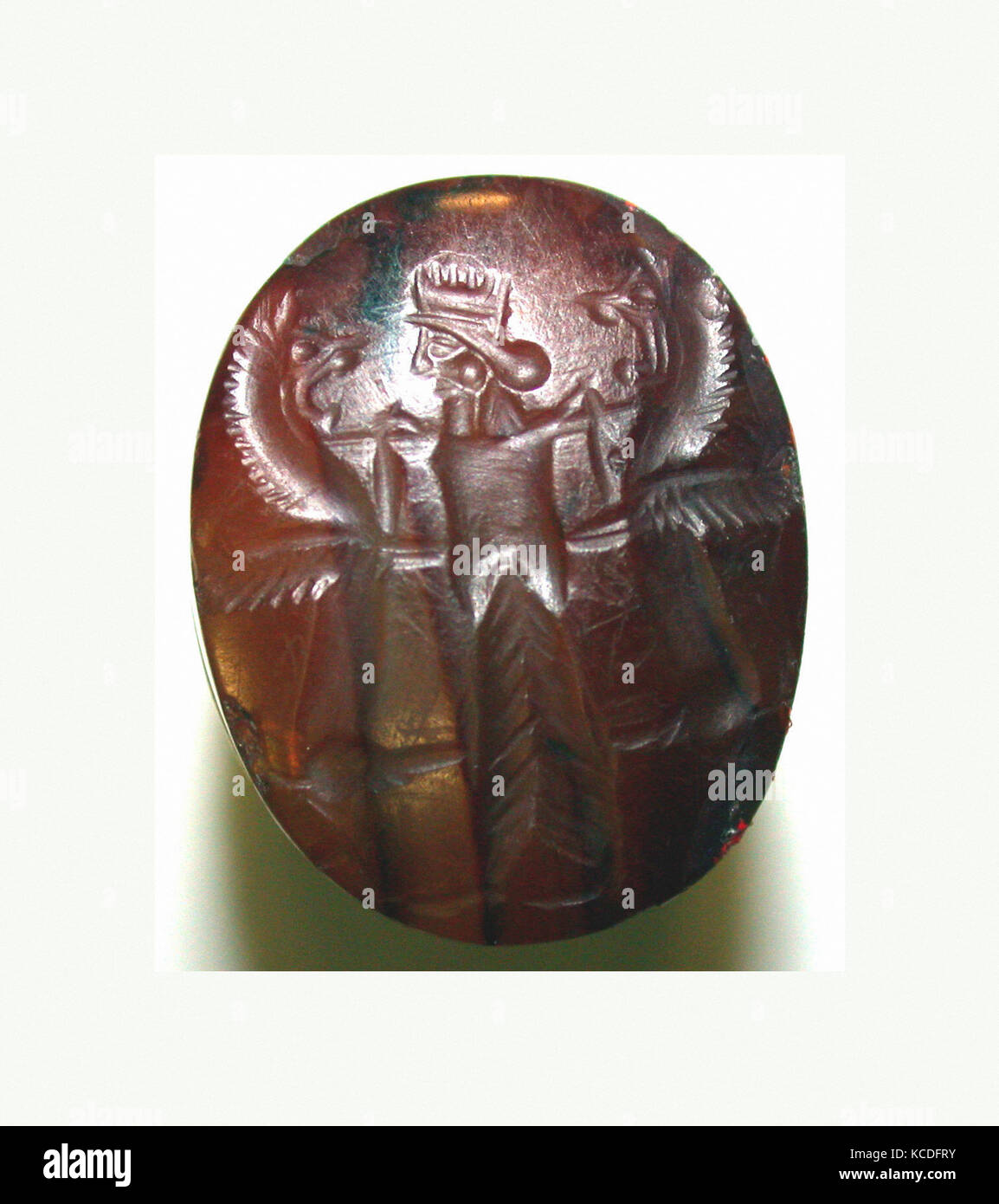 Conical seal, Achaemenid, ca. 6th–5th century B.C., Iran, Achaemenid ...