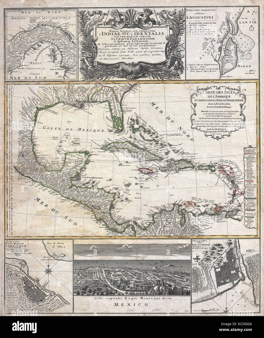 Homann heirs map of west africa or guinea hi-res stock photography and ...