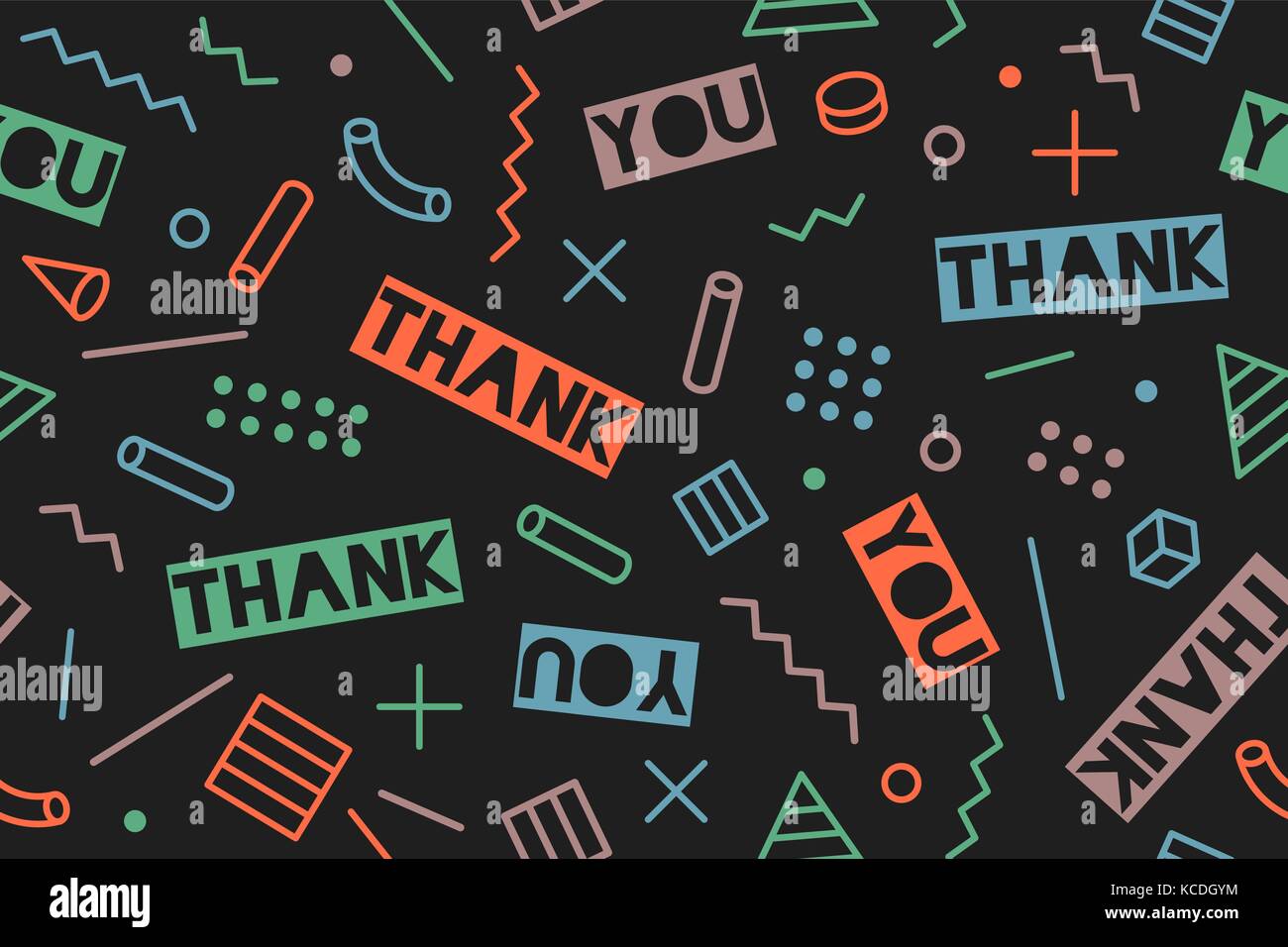 Thanks thankyou thank Stock Vector Images - Alamy