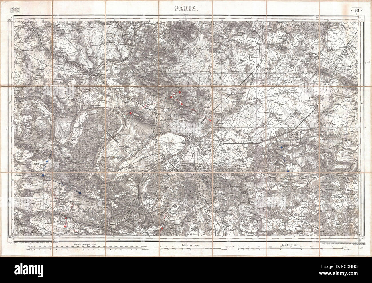 Depot de guerre map hi-res stock photography and images - Alamy