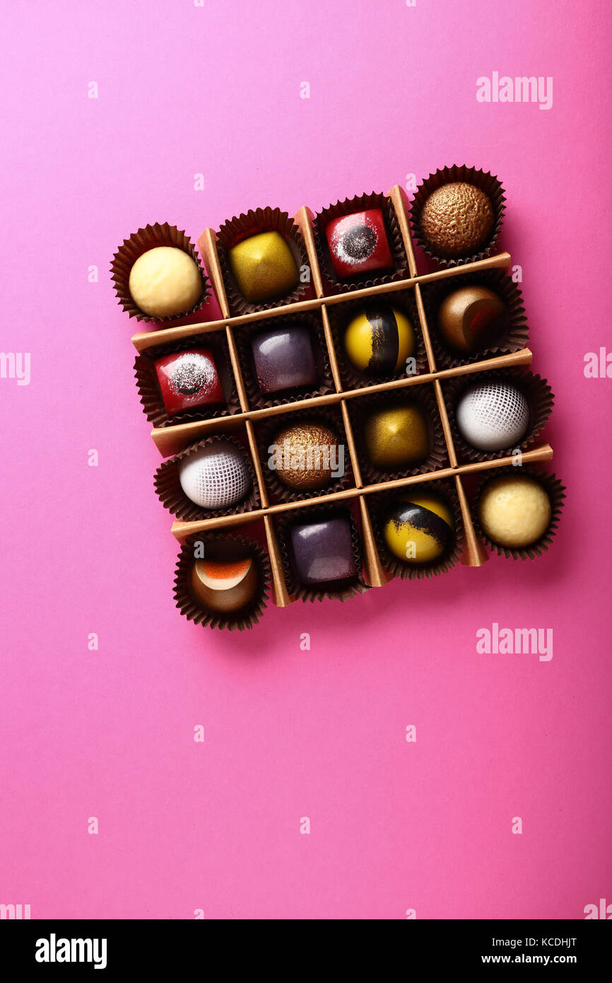 Set of candy, food above Stock Photo - Alamy