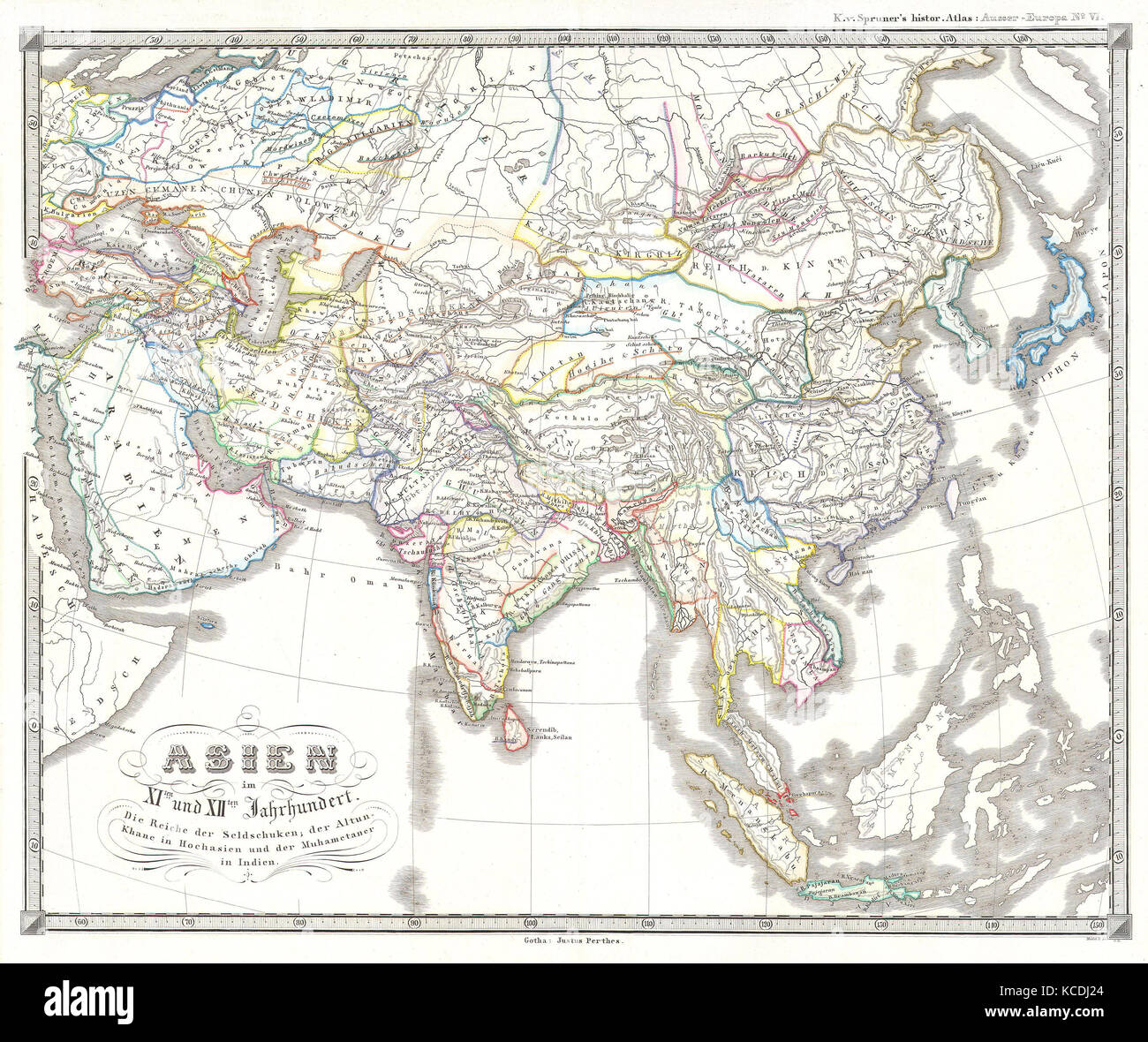 Seljuk empire map hi-res stock photography and images - Alamy