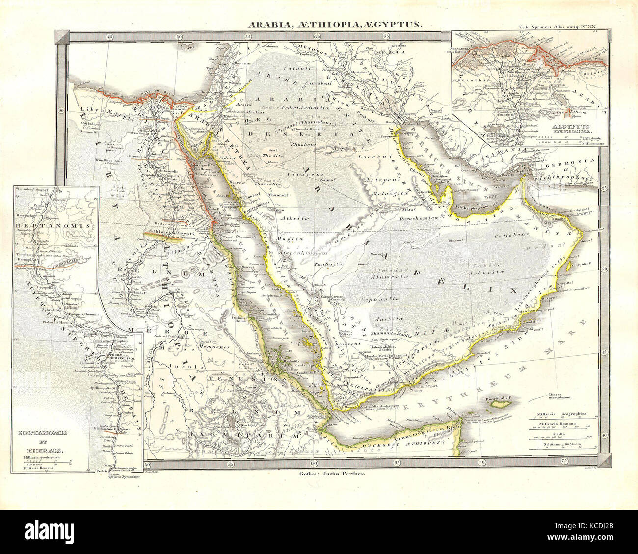 Old map of ethiopia hi-res stock photography and images - Alamy