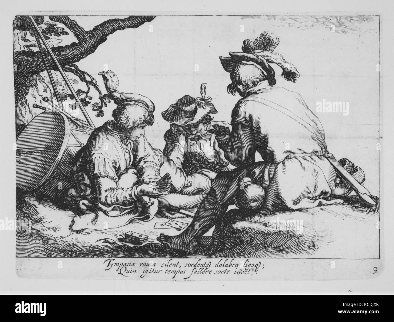 Soldiers Playing Cards, from the series Sixteen Peasant Subjects ...