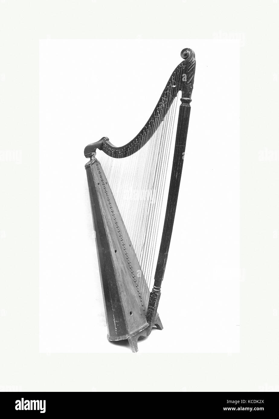 Welsh Triple Harp, 18th century (?), Wales, United Kingdom, British ...