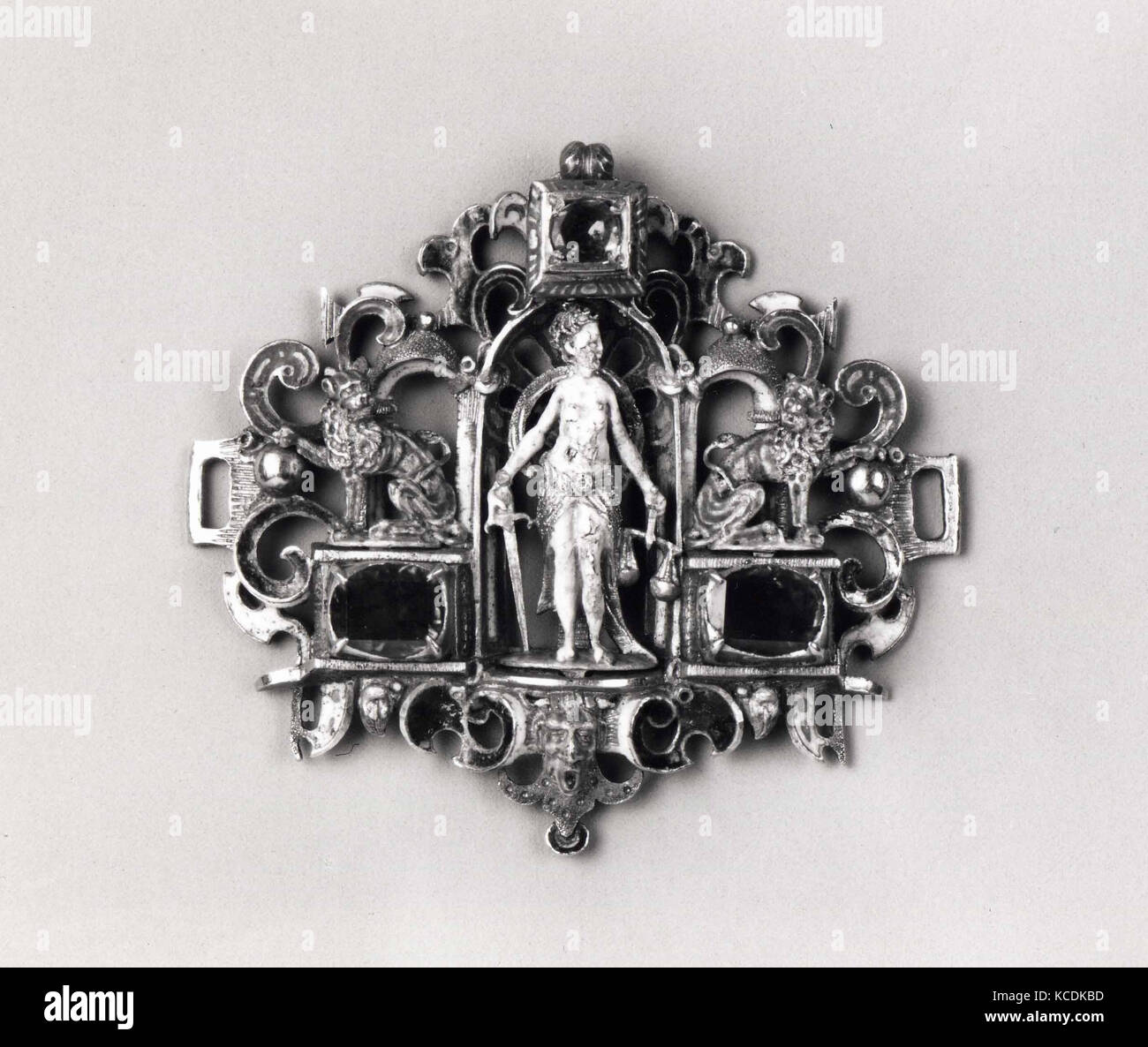 Link from a belt with Figure of Justice, late 16th century or second ...
