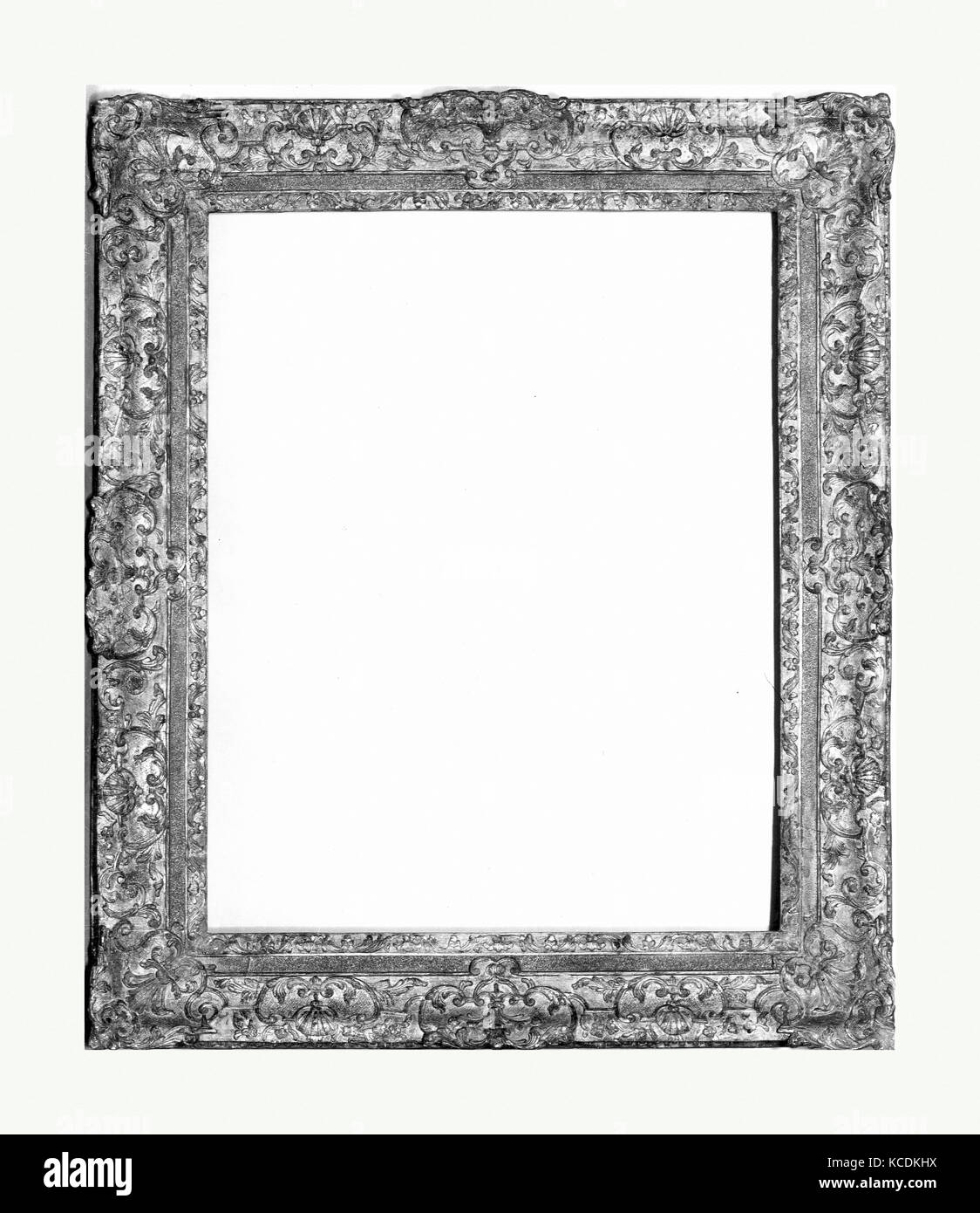 Louis XIV style frame, 19th century copy of Louis XIV style Stock Photo ...