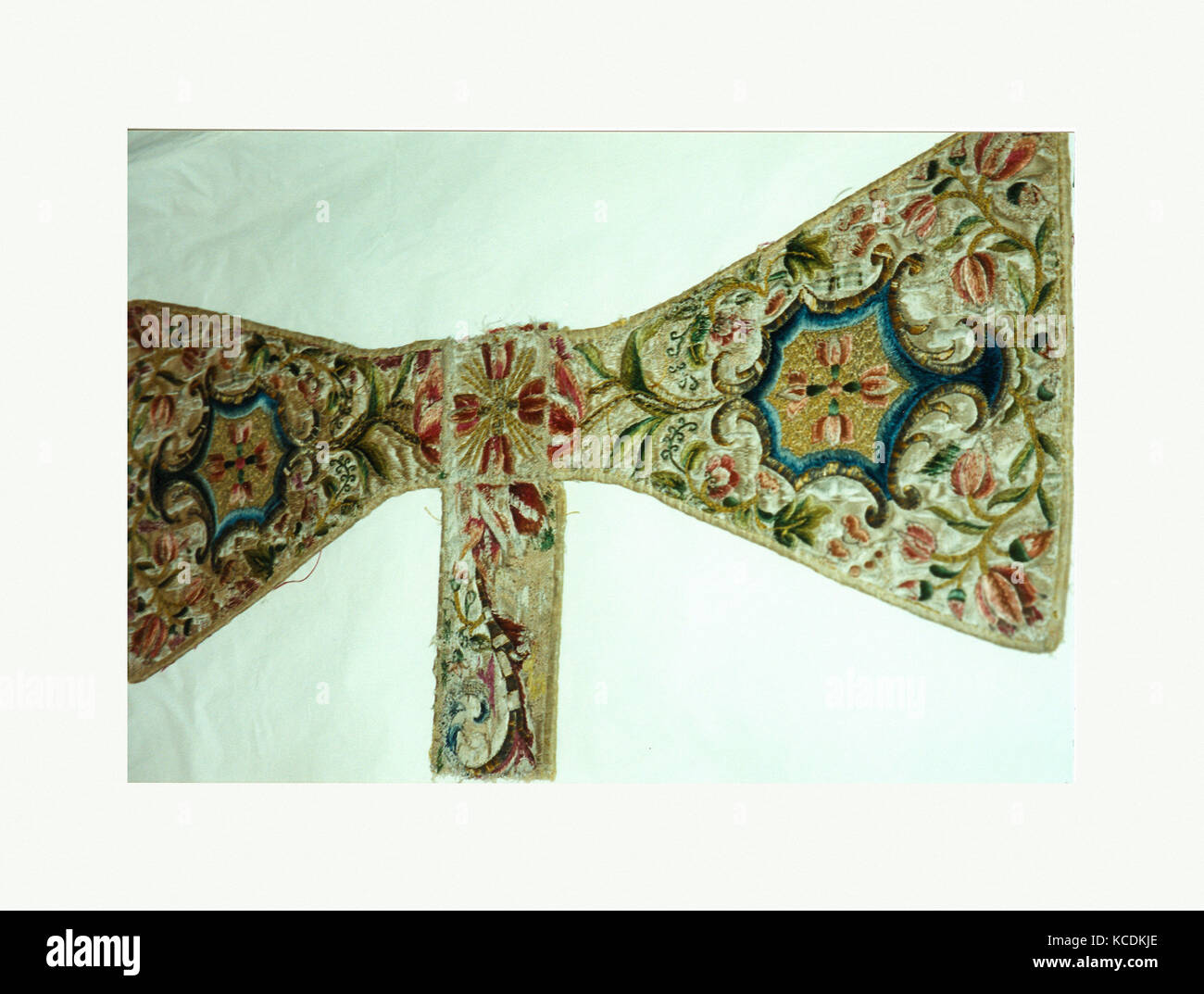 Fragment of a maniple or stole, early–mid-18th century Stock Photo - Alamy