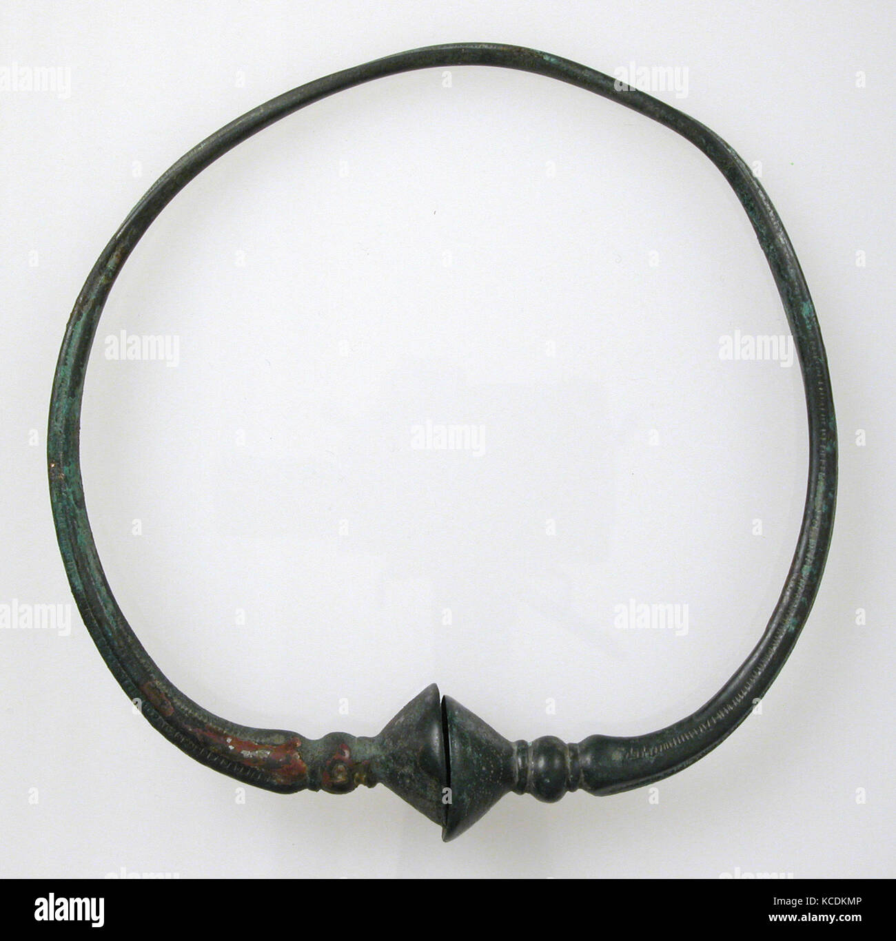 Torc, 4th–3rd century B.C., Made in Gaul, La Tène II, Celtic, Copper ...