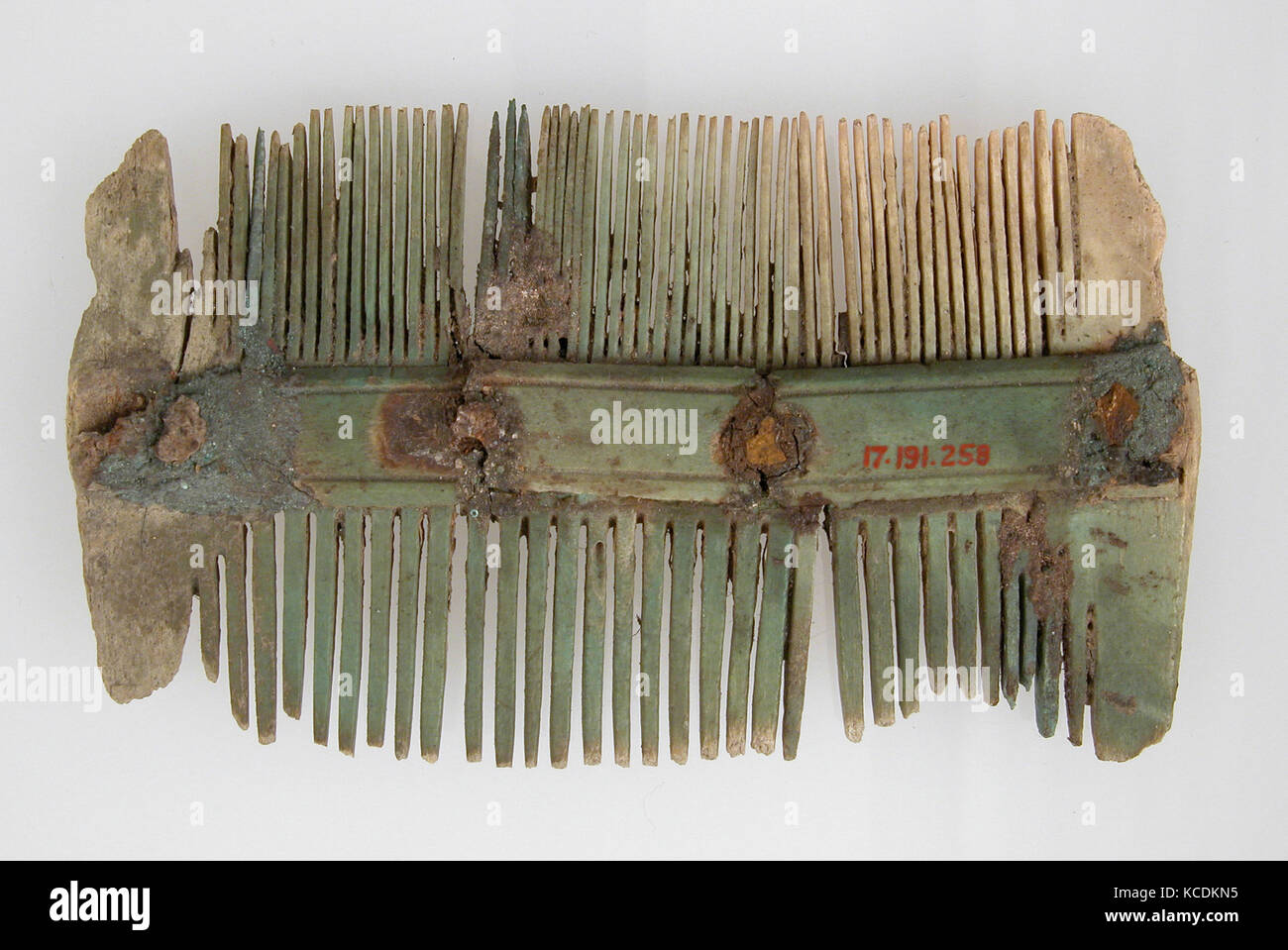 Double-Sided Comb, 7th century, Made in Northern France, Frankish ...