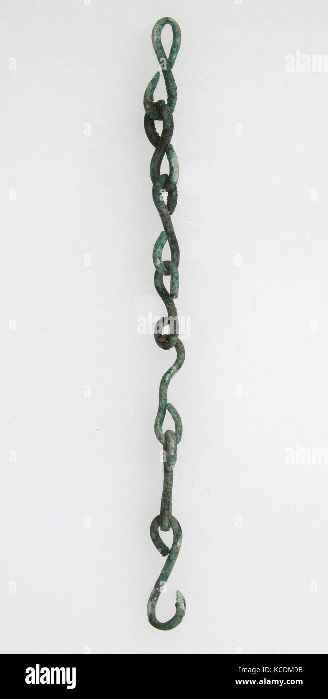 Chain, 6th–7th century, Made in Niederbreisig, Germany, Frankish ...