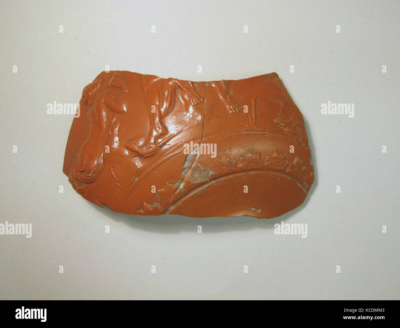 Terracotta bowl fragment, Early Imperial, Augustan, ca. 25–10 B.C ...