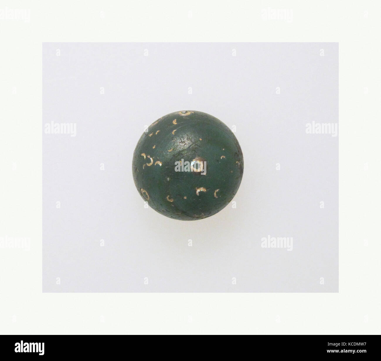 Pinhead, Roman, Glass, Height: 1/2 x 3/4 in. (1.3 x 1.9 cm), Glass ...