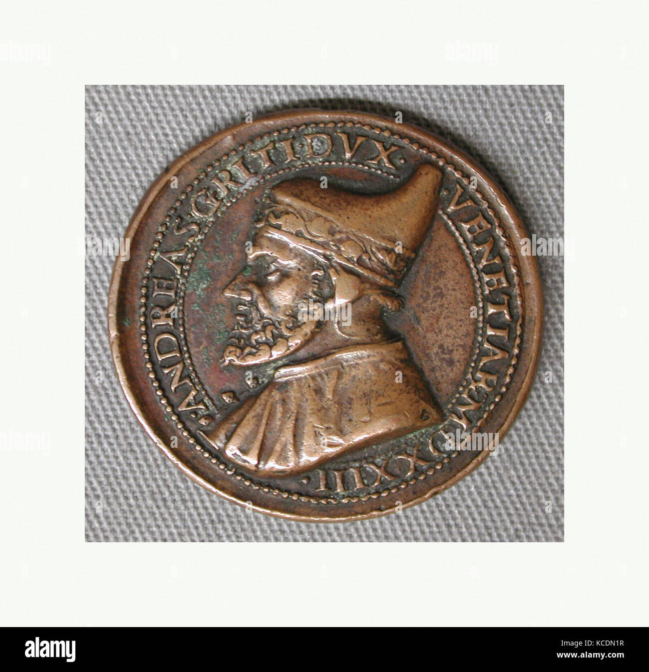Andrea Gritti (1454-1538), Doge of Venice (from 1523), 1534 Stock Photo ...