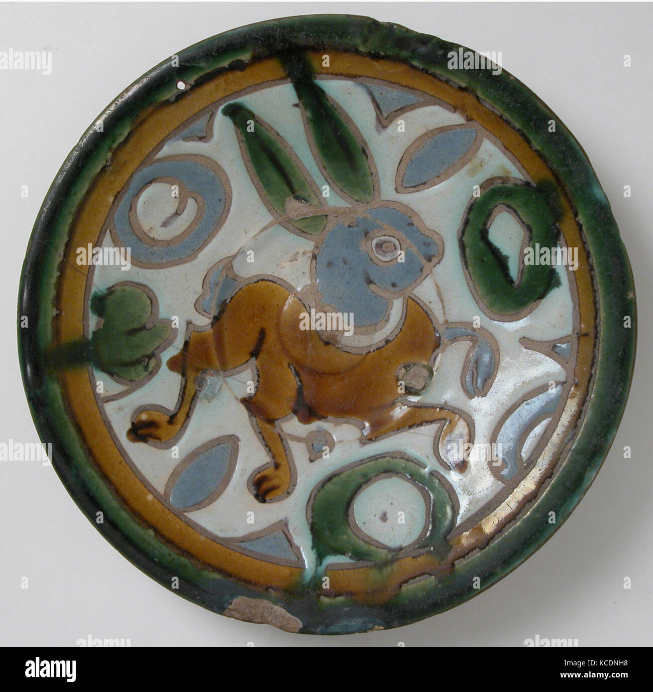 Plate, late 1400s or early 1500s, Made in Seville, Spain, Spanish, Tin ...