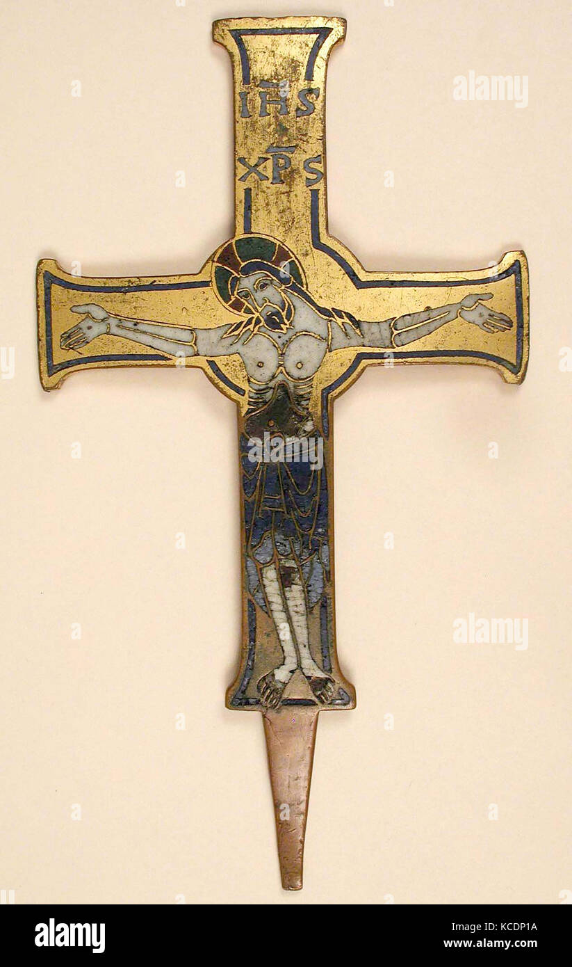 Crucifix, ca. 1150, Made in possibly Santo Domingo de Silos, Spain ...