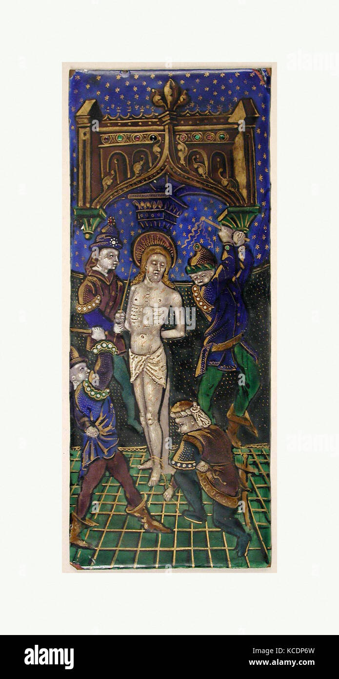 Triptych Panel with the Flagellation of Christ, early 16th century Stock Photo - Alamy