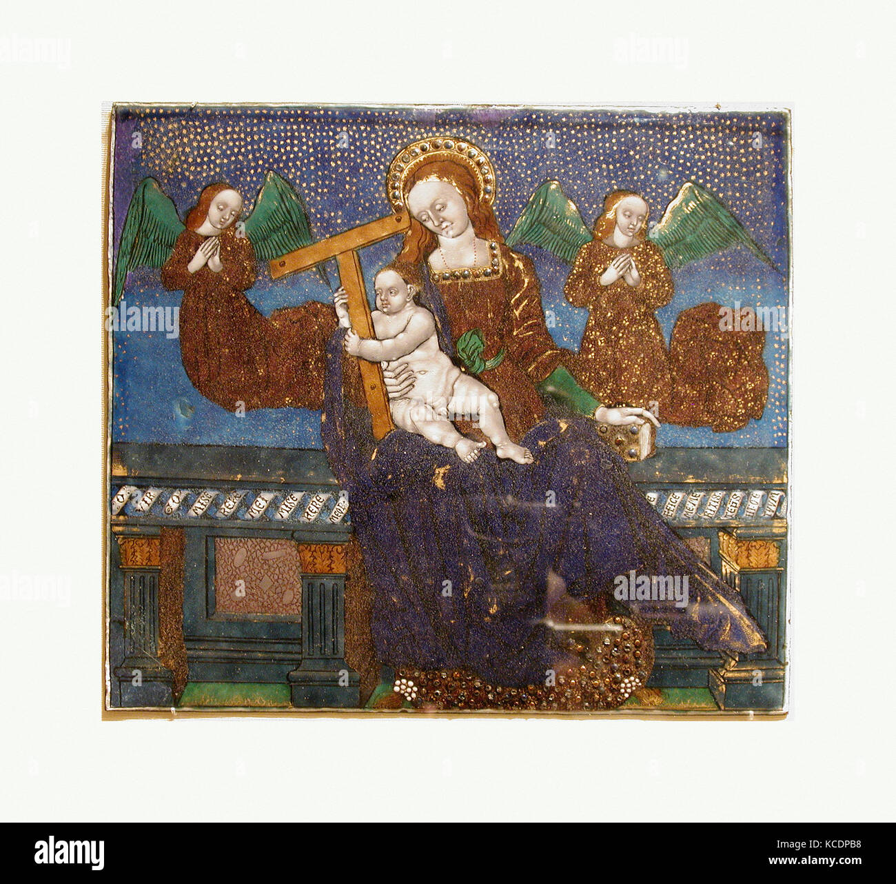 Plaque with the Virgin and Child, Attributed to Workshop of Master of the Triptych of Louis XII ...