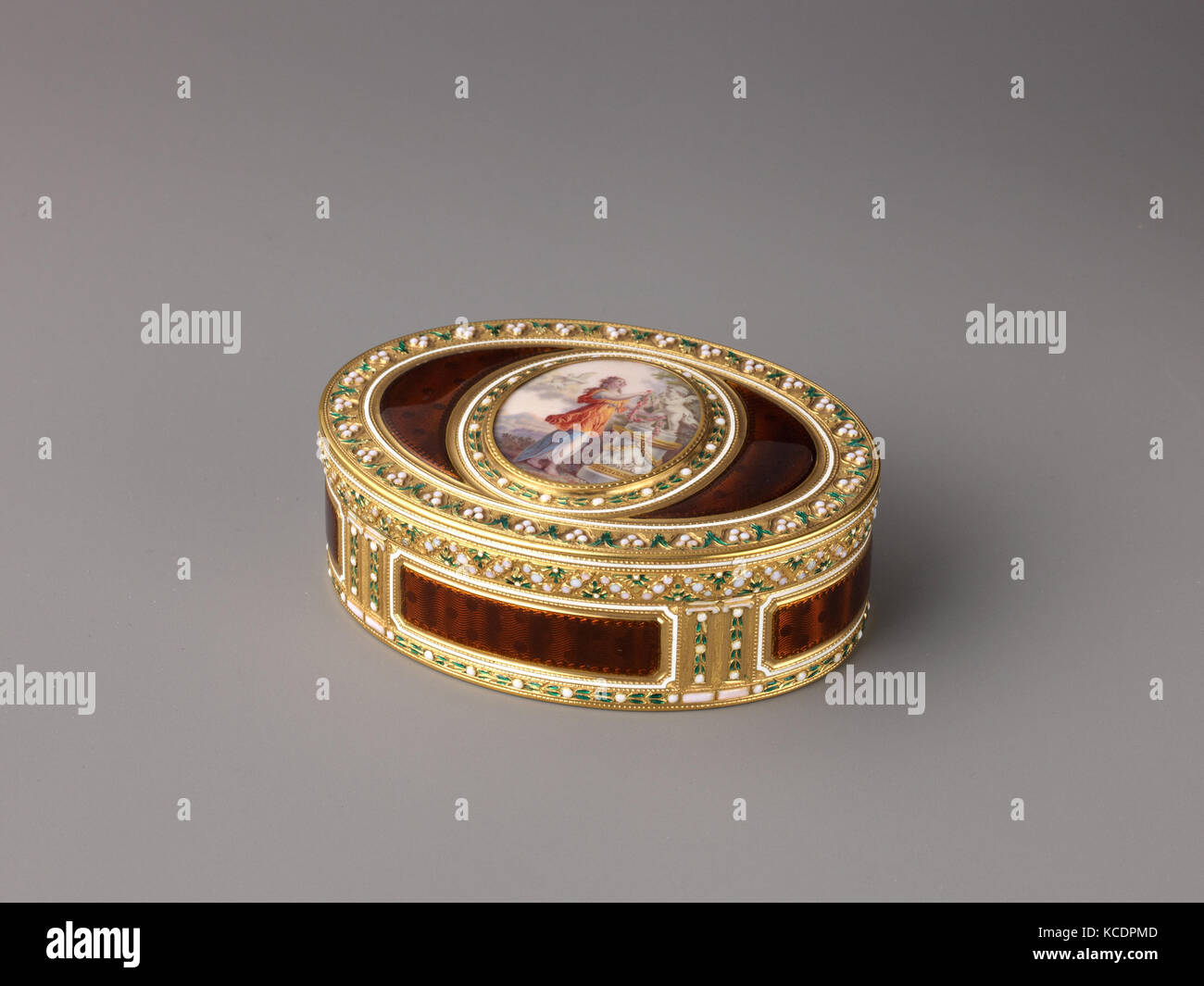 Snuffbox with a Scene of Venus and Cupid, Joseph Étienne Blerzy, 1781 ...