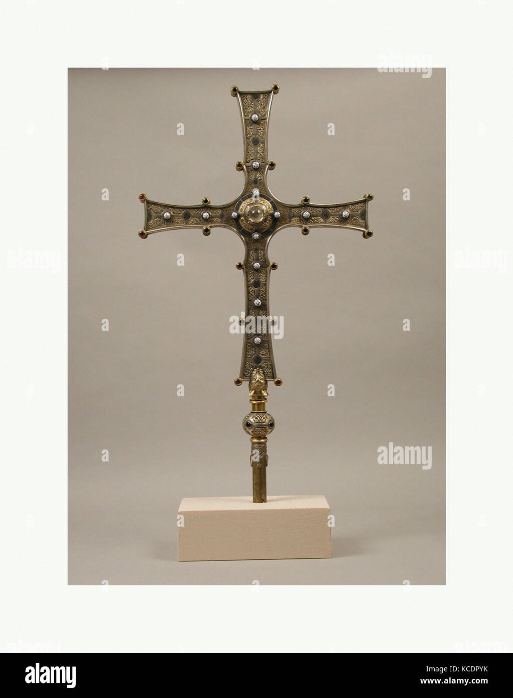 Cross of Cong, early 20th century (original dated 11th century Stock ...