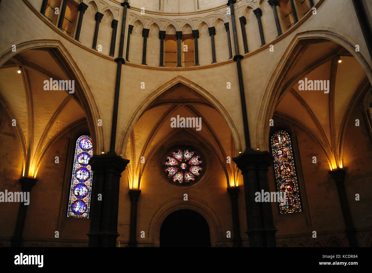 Temple Church in the City of London Stock Photo - Alamy