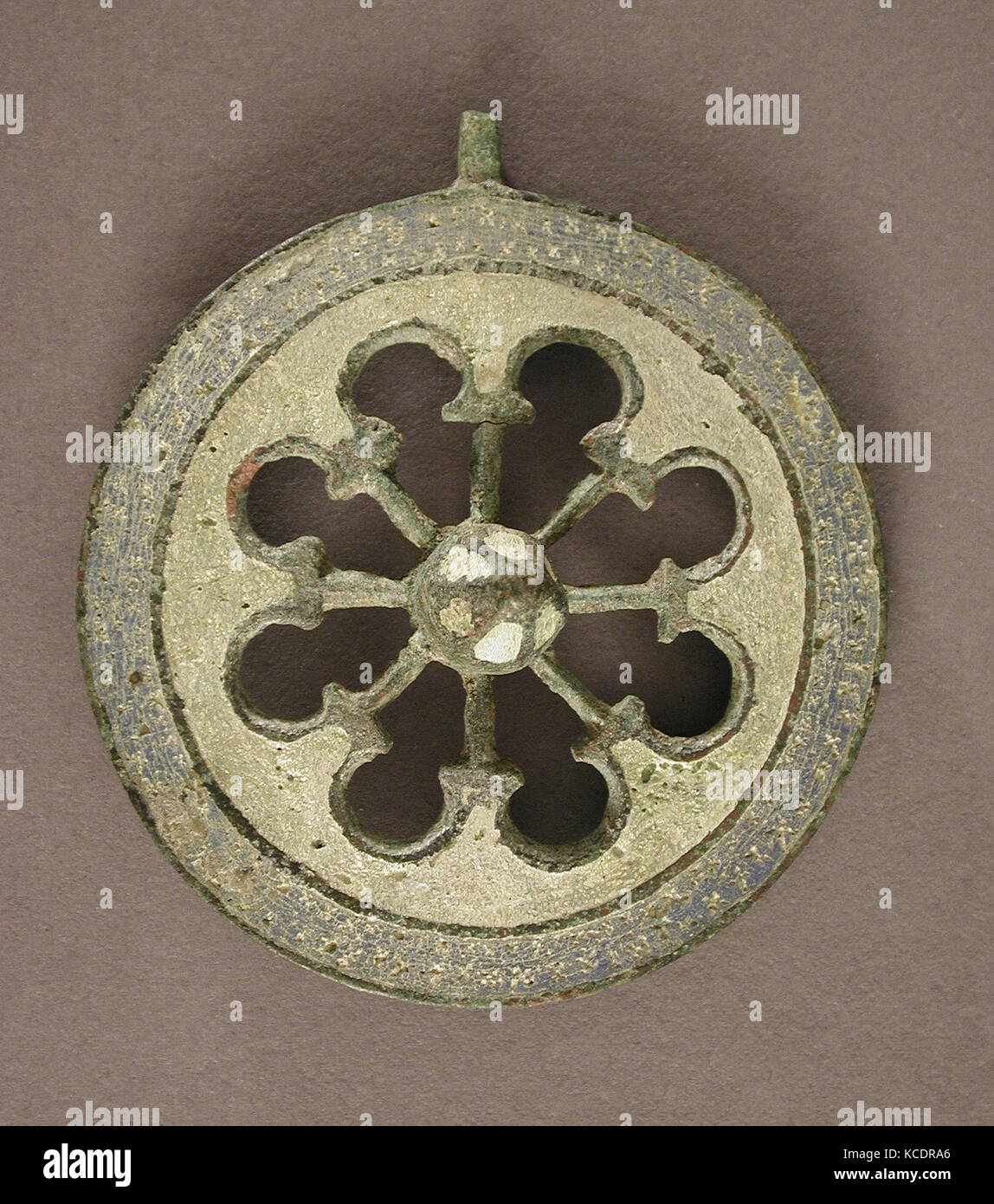 Disk Brooch, 100–300, Made in Probably Gaul, Roman, Copper alloy ...