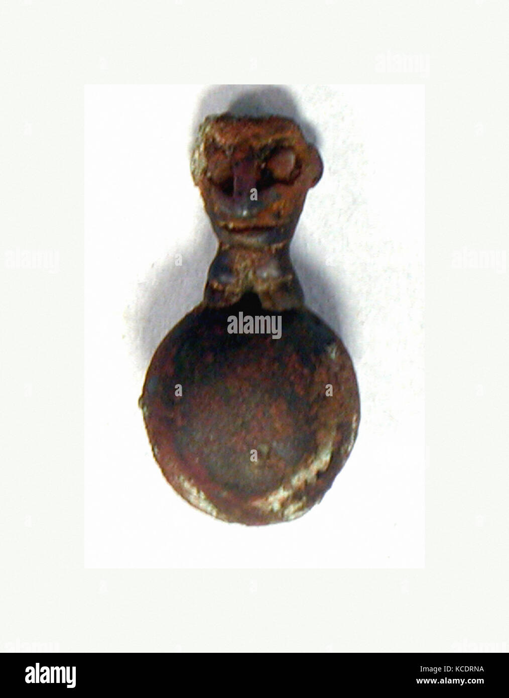 Copper Bell with Head, before 16th century, Peru, Peruvian, Copper ...