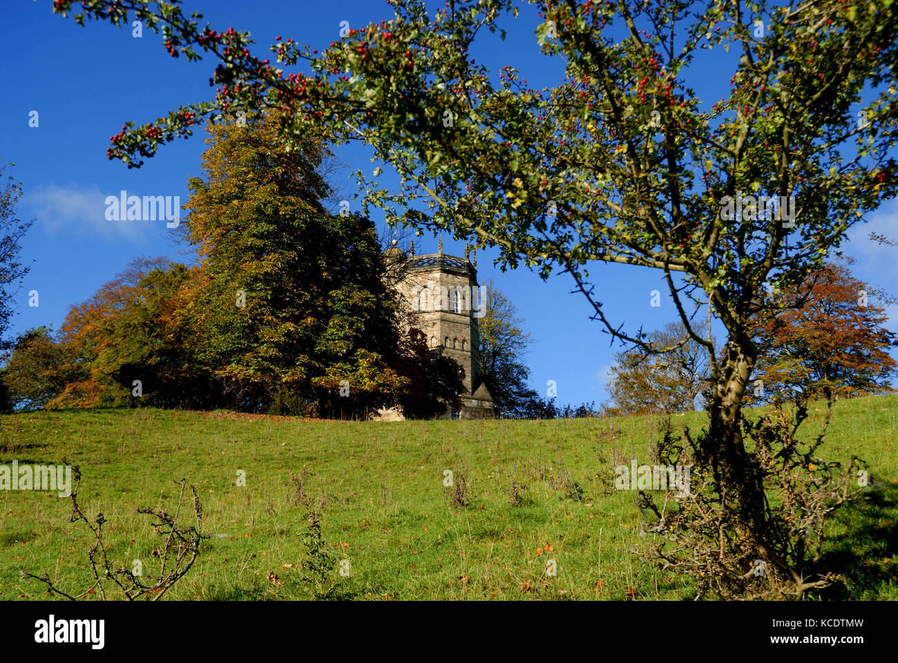 Culloden Tower, Richmond, North Yorkshire Stock Photo - Alamy