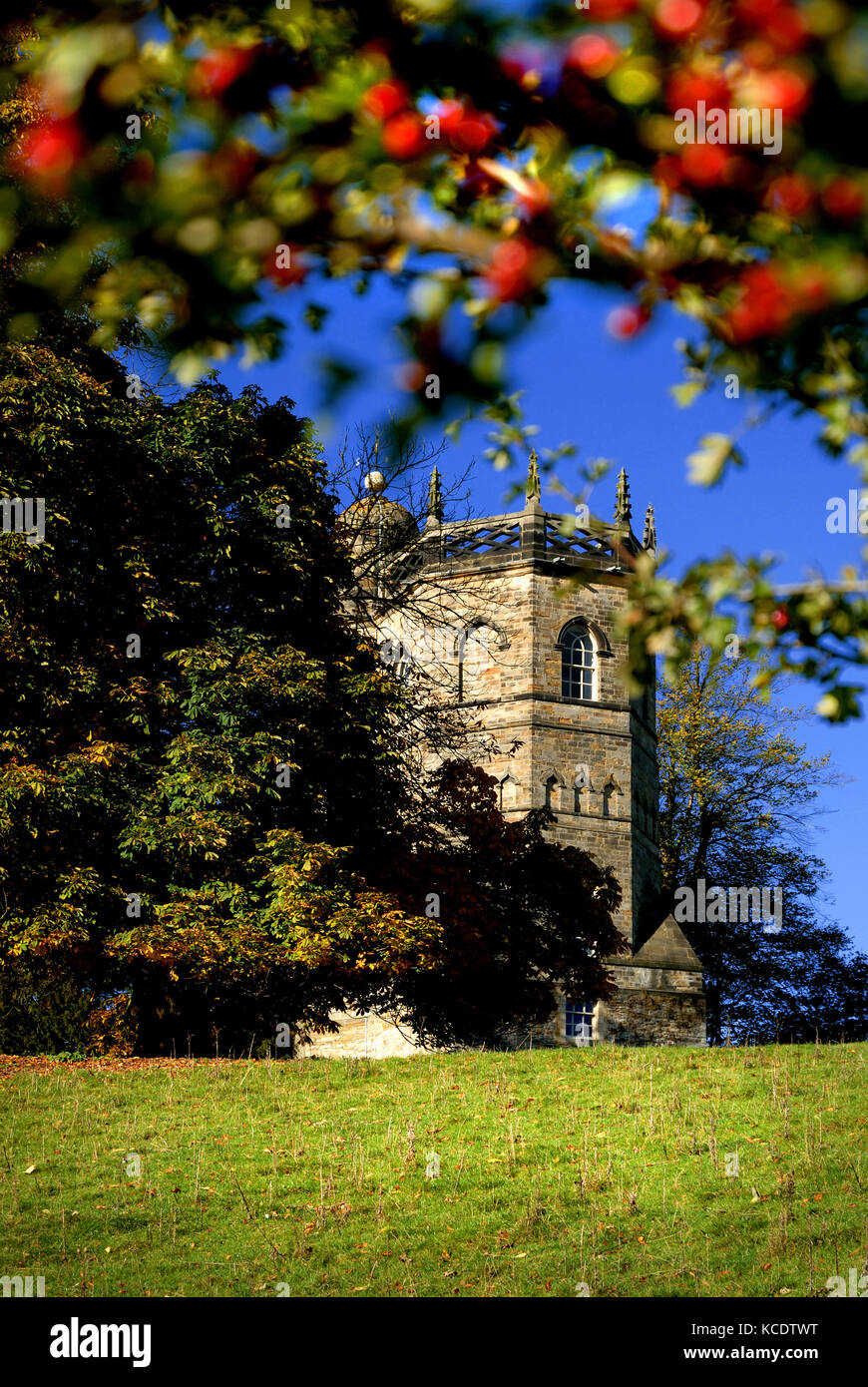 Culloden Tower, Richmond, North Yorkshire Stock Photo - Alamy