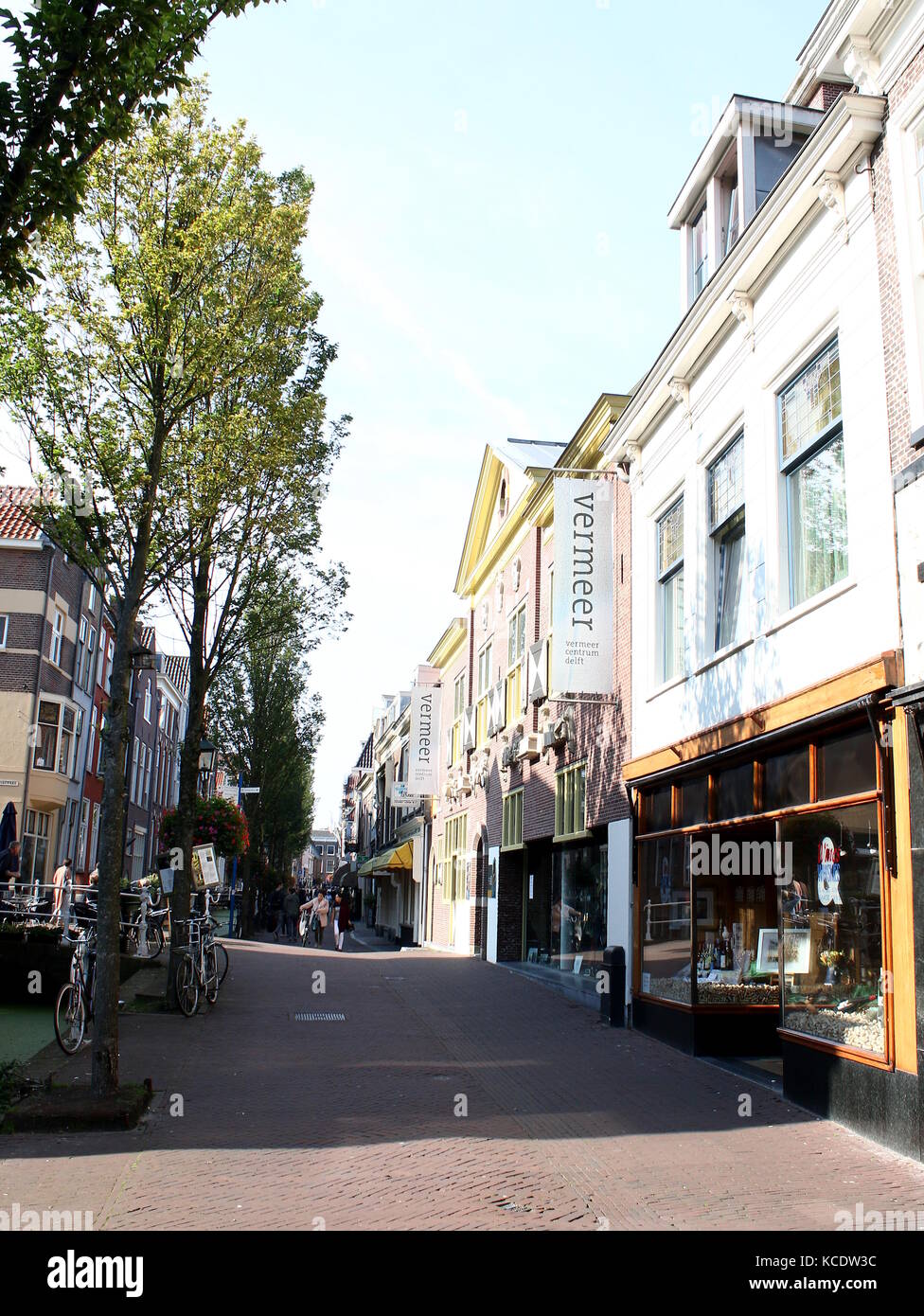 Vermeer Centre at Voldersgracht , Delft, The Netherlands. Museum ...