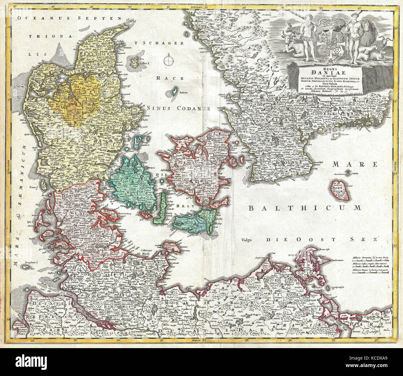 Maps of denmark hi-res stock photography and images - Alamy