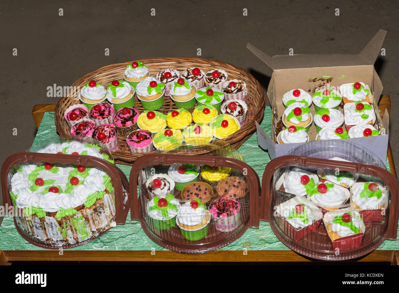 Sweets at Kohima Night market, Nagaland, India Stock Photo - Alamy