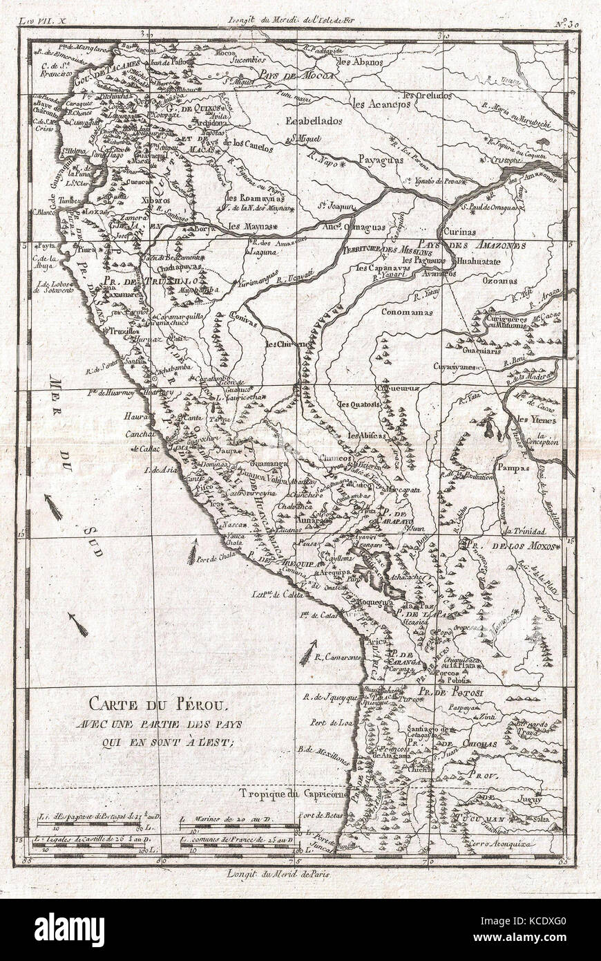 Old peru map hi-res stock photography and images - Alamy