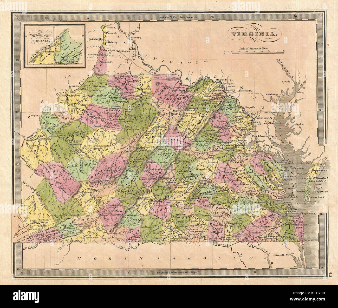 1848 mappa hi-res stock photography and images - Alamy