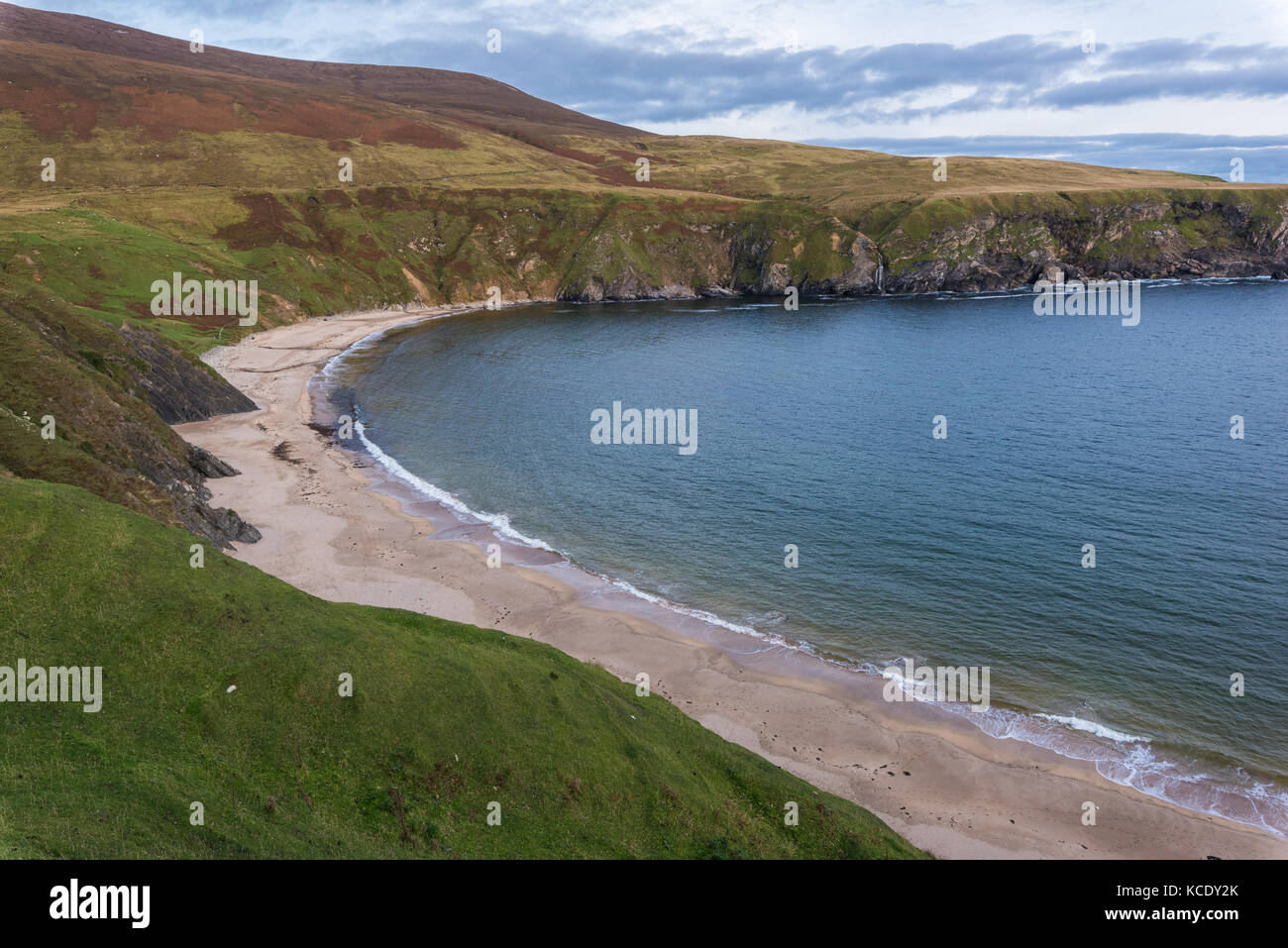 Shore outside Malin Beg Ireland Stock Photo - Alamy