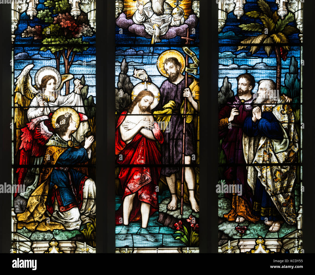 Baptism Of Jesus Stained Glass Window Shutterbug