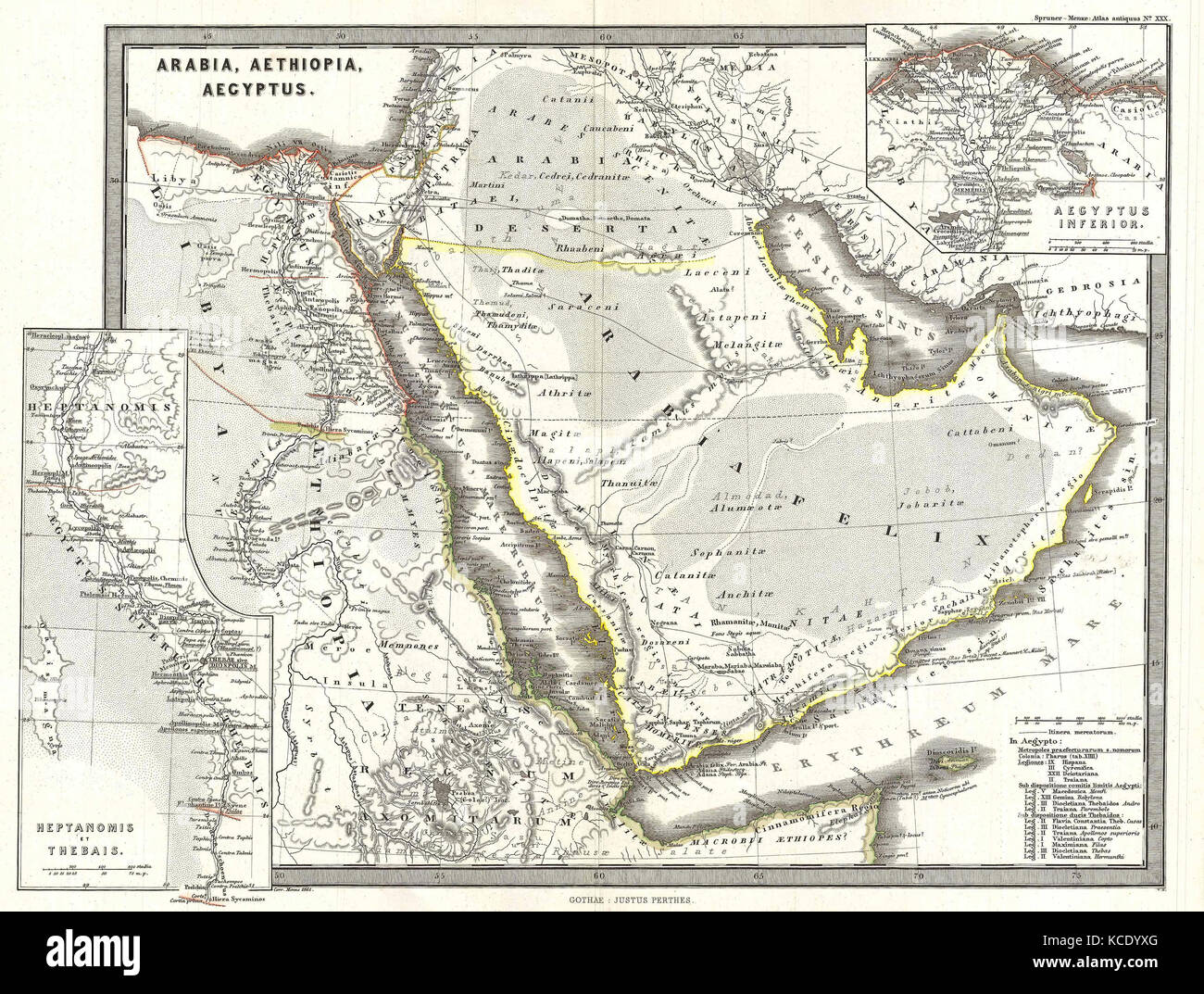 Ancient arabia map hi-res stock photography and images - Alamy