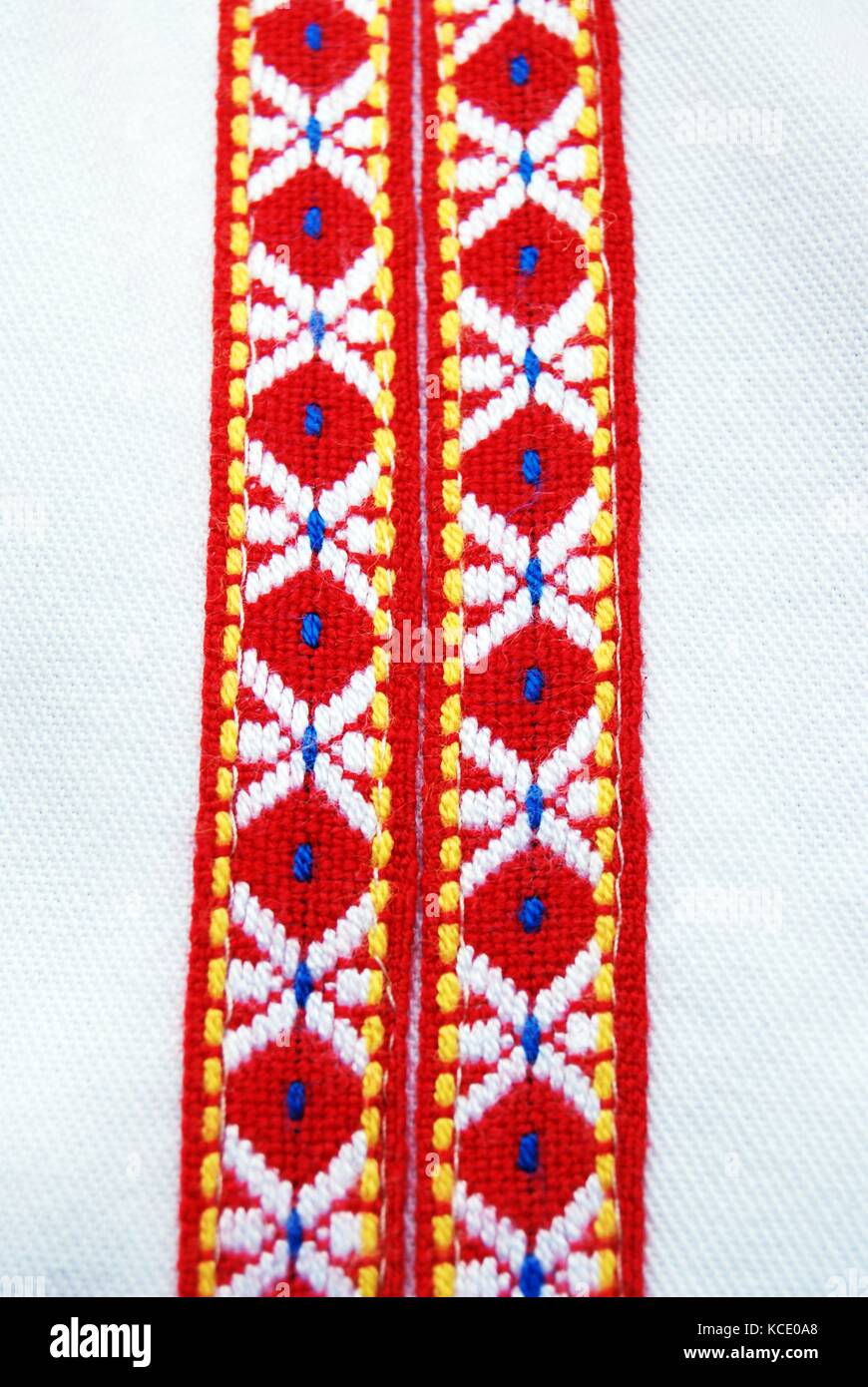 Picture of a Traditional macedonian costume, details Stock Photo - Alamy