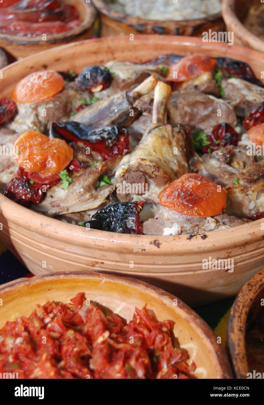 Traditional macedonian and balkans food,picture of a Stock Photo - Alamy