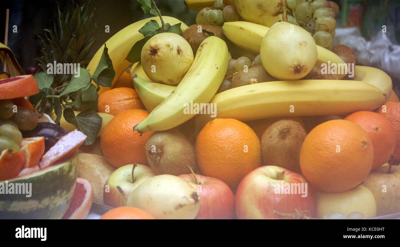 picture of assortment of various summer fruits Stock Photo - Alamy