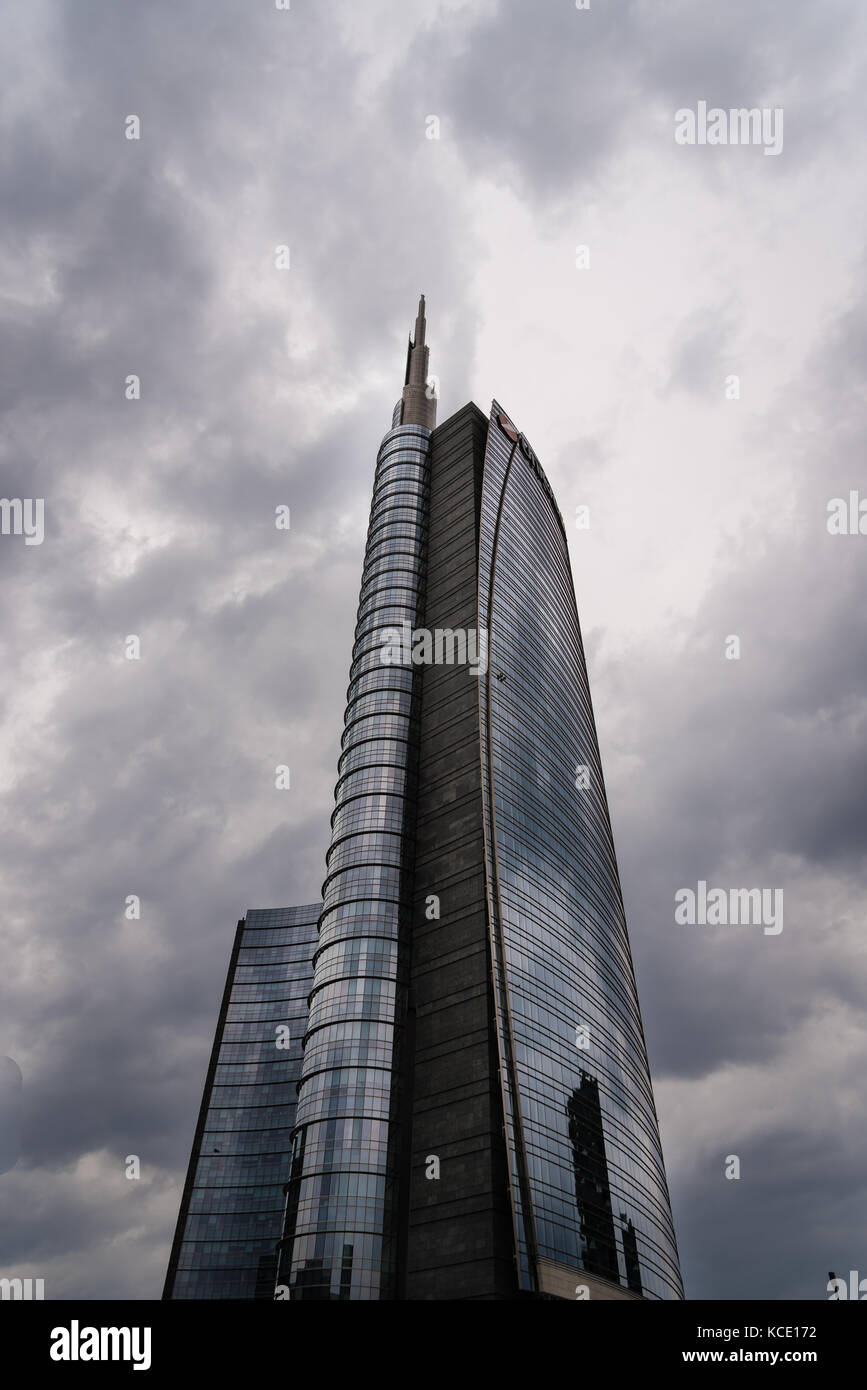 Unicredit Tower Milan Stock Photo - Alamy