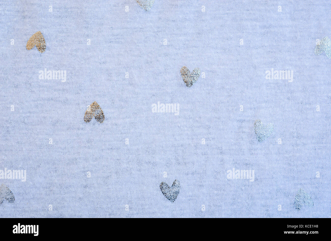 Heart print fabric hi-res stock photography and images - Alamy