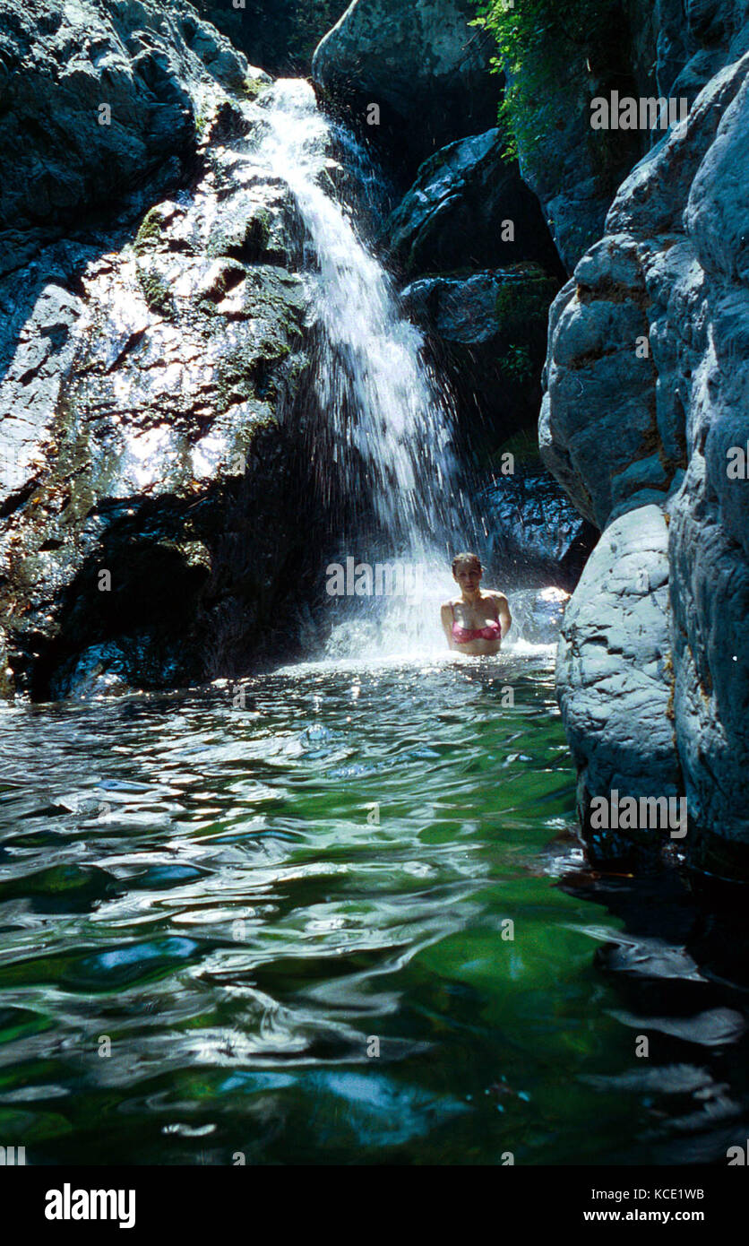 Samothraki waterfall hi-res stock photography and images - Alamy