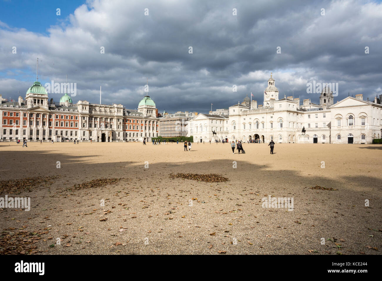 Horse Guards Parade, the ceremonial parade ground in St James's Park ...