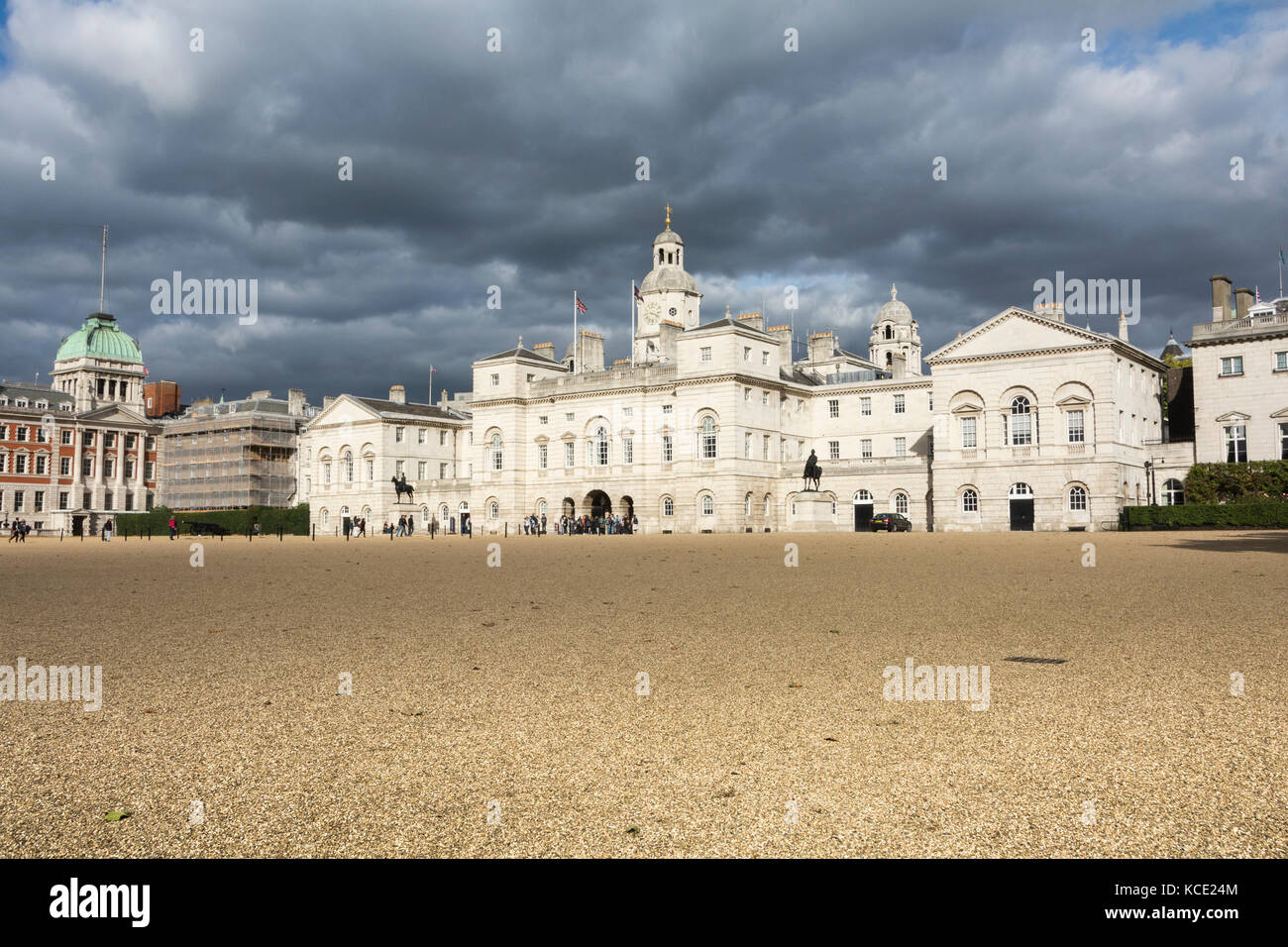Horse Guards Parade, the ceremonial parade ground in St James's Park ...