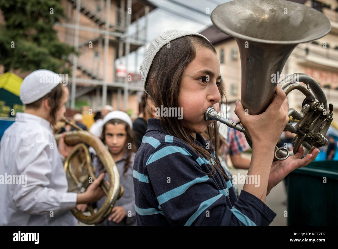 Jewish New Year in Uman, Ukraine. Every year, thousands of Orthodox ...